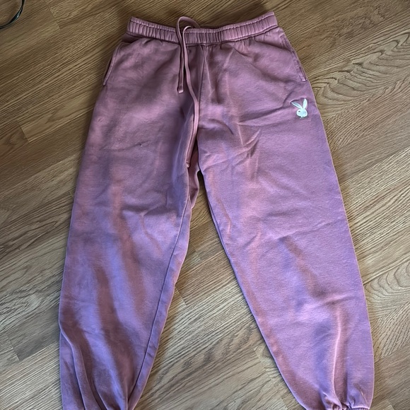 PLAYBOY | Bottoms | Playboy Kids Pink Jogger Pants | Poshmark